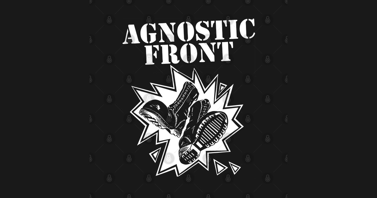 Agnostic Front White Design - Agnostic Front - T-Shirt | TeePublic