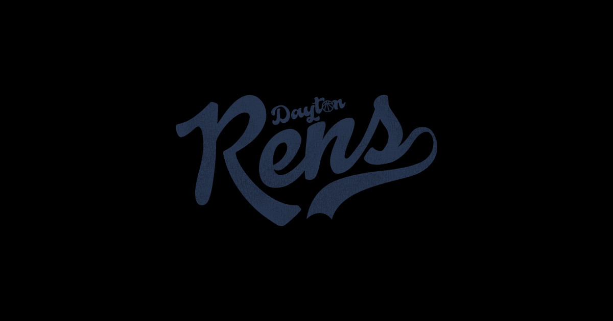 Defunct Dayton Rens Basketball Team - Basketball - Sticker | TeePublic