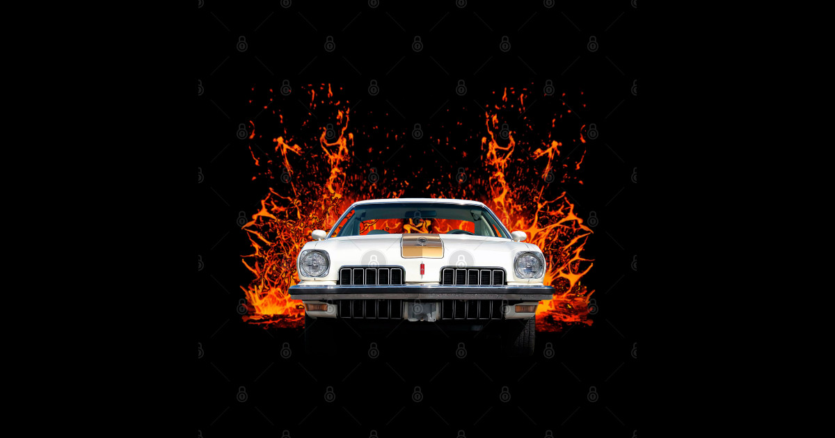 1973 Hurst Olds 442 in our lava series - Hurst Olds - Sticker | TeePublic
