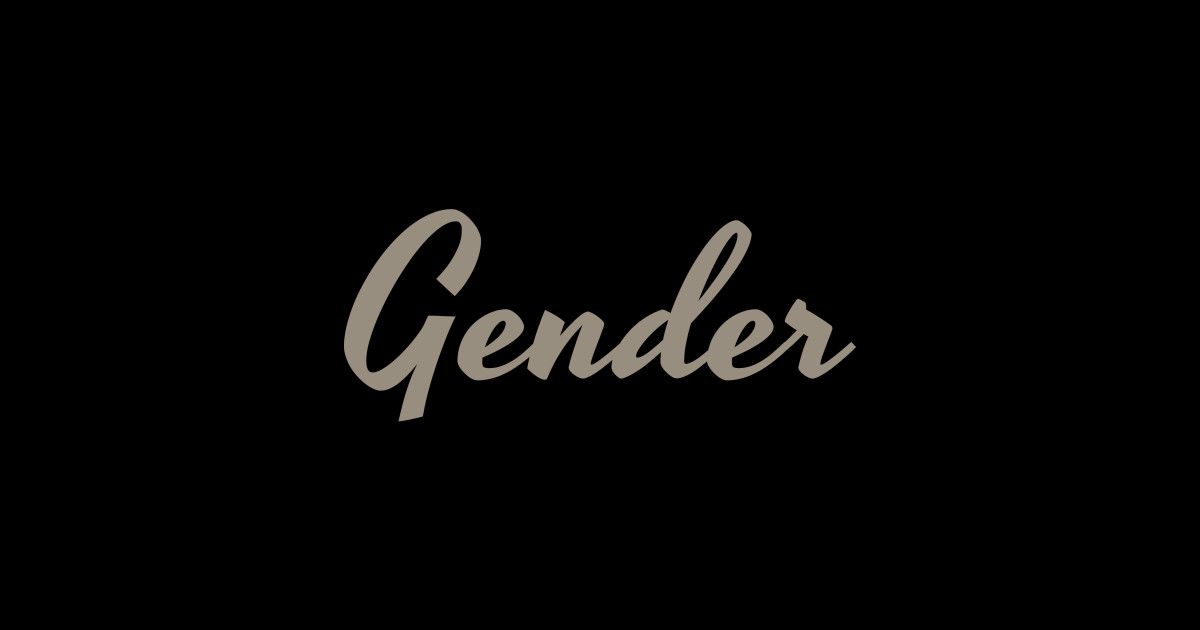 Gender Guitars - Gender - Sticker | TeePublic