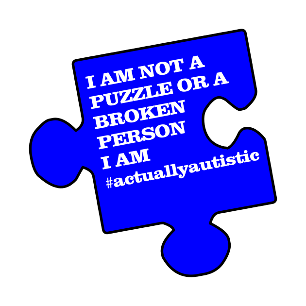 Autism - I Am Not A Puzzle - Autism - T-Shirt | TeePublic