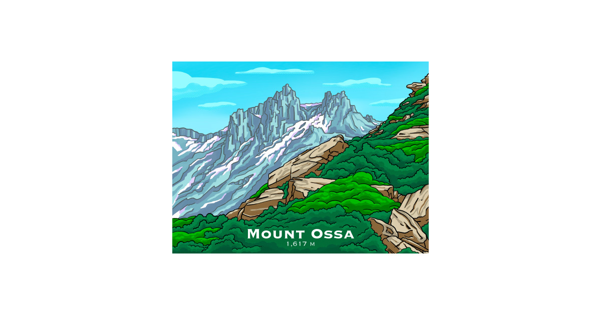 Mount Ossa - Ossa - T-Shirt | TeePublic
