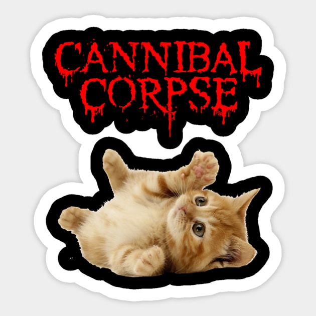 Cannibal Corpse - Cannibal Corpse - Sticker | TeePublic
