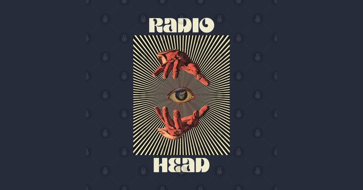 Hand Eyes Radio Head - Radiohead - T-Shirt | TeePublic