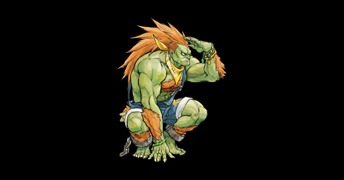 Blanka Street Fighter 6 Fanart - Blanka - Sticker | TeePublic