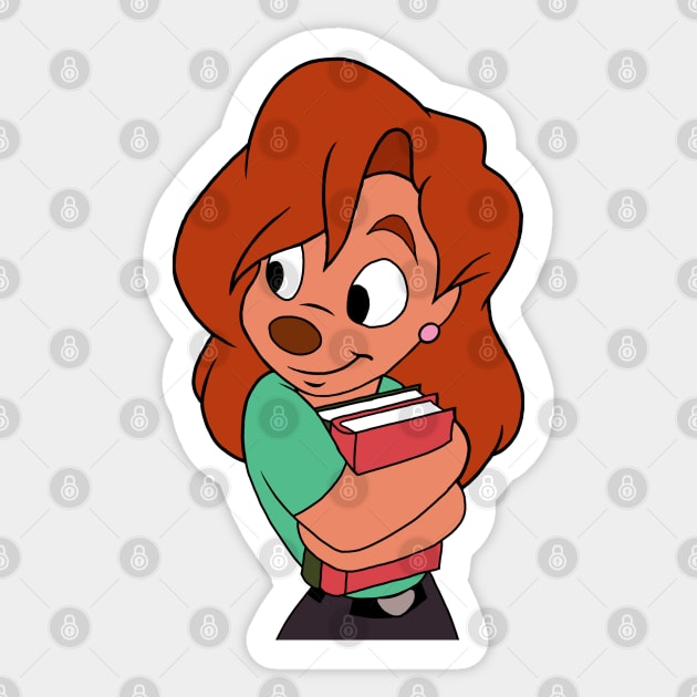 Roxanne from “A Goofy Movie” - Roxanne - Sticker | TeePublic