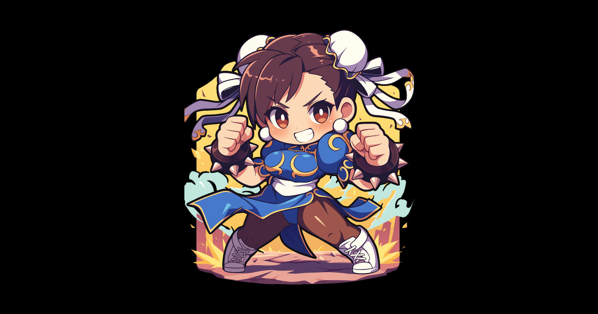 chun li - Chun Li - Sticker | TeePublic