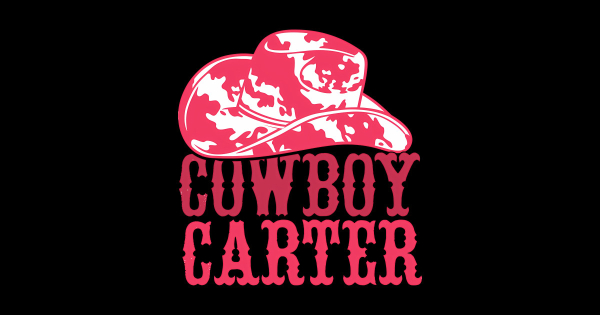 Cowboy Carter Hat - Cowboy Carter - Sticker | TeePublic