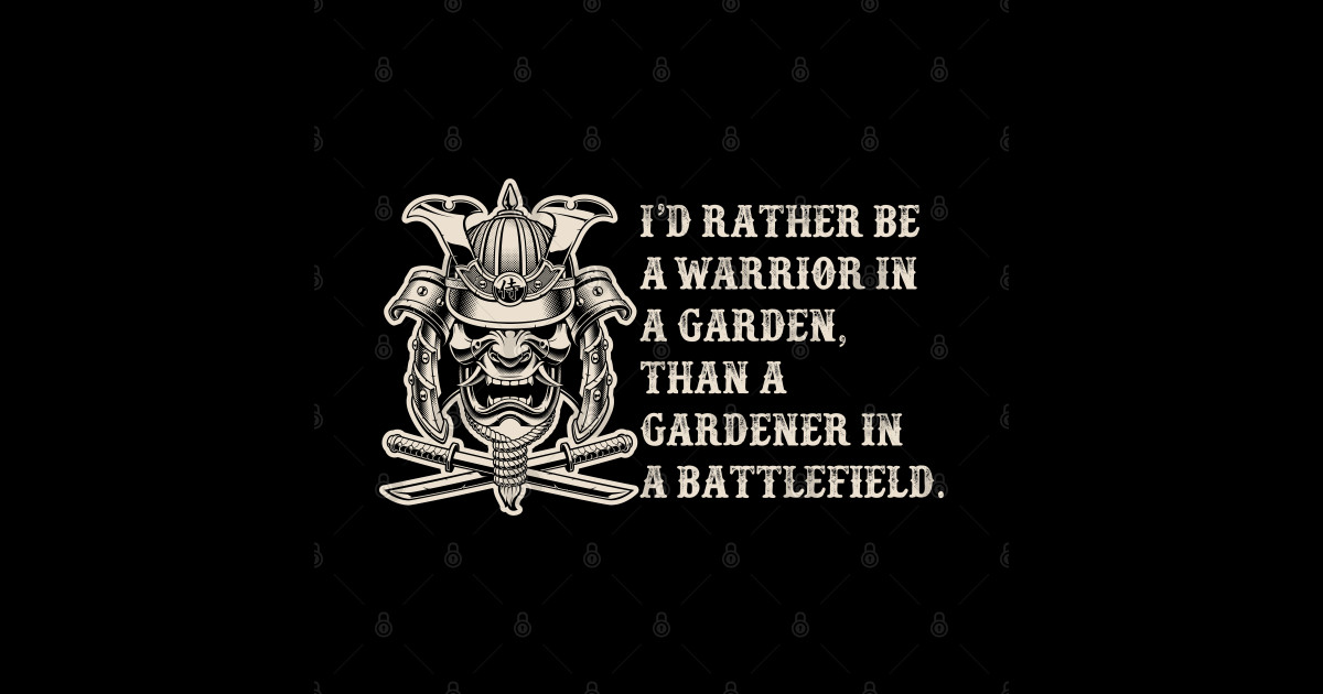 Warrior Code - Samurai Warrior - T-Shirt | TeePublic