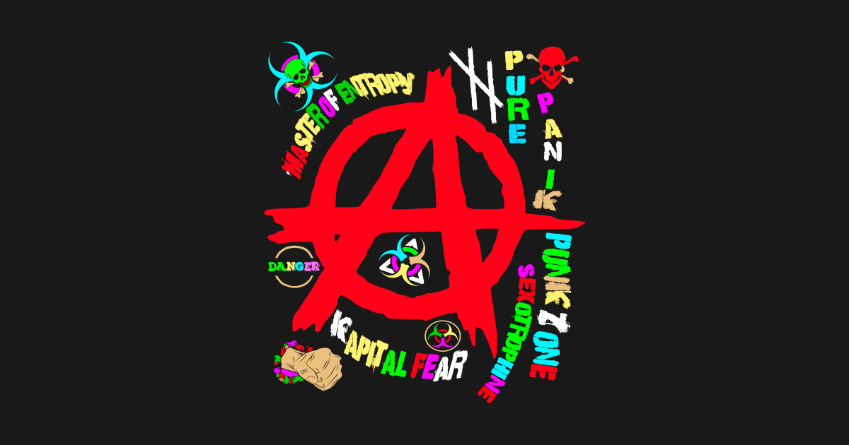 Punk Anarchy Style - Punk - T-Shirt | TeePublic