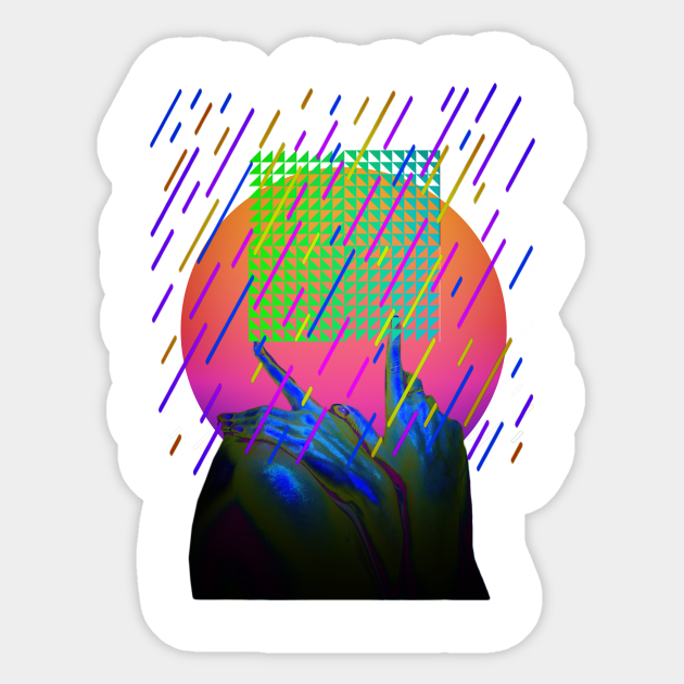 Aesthetics sunset - Sunset - Sticker | TeePublic