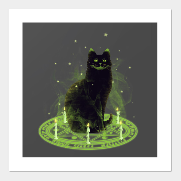 How To Summon A Cat - Cat - Posters and Art Prints | TeePublic