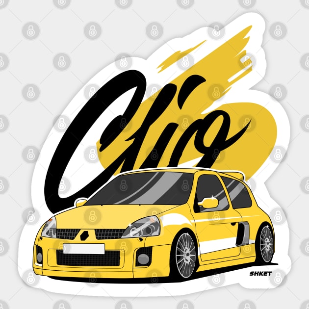 Clio V6 Phase2 - Clio - Sticker | TeePublic