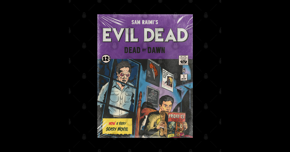 Evil Dead Dead by Dawn - Evil Dead - Sticker | TeePublic