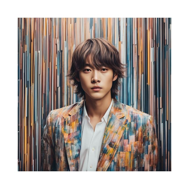 digital image with Kim Tae-hyung - Kim Taehyung - T-Shirt | TeePublic