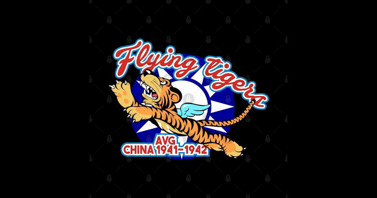 Flying Tigers - Flying Tigers - Sticker | TeePublic