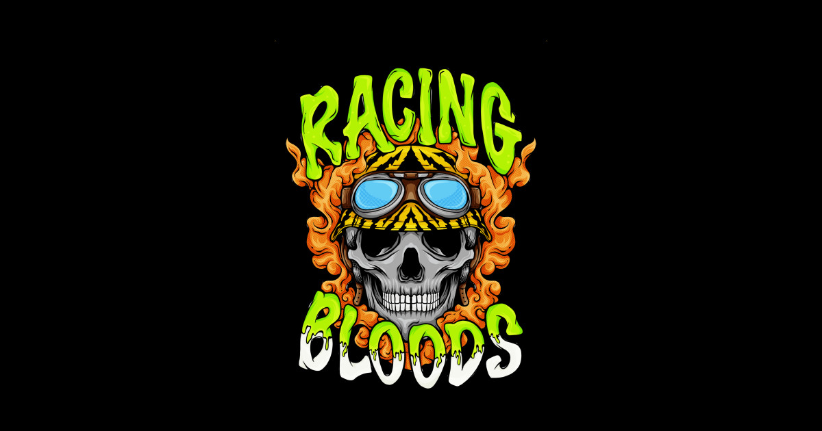 Racing Bloods - Halloween - Sticker | TeePublic