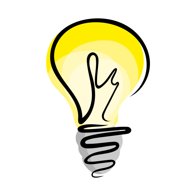 Good Idea - Lightbulb - T-Shirt | TeePublic