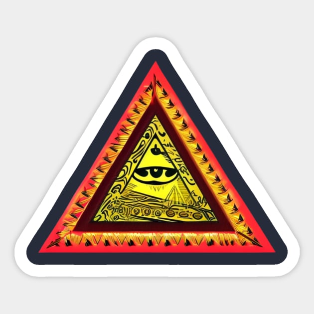 Illuminati T-Shirt Design - Illuminati - Sticker | TeePublic