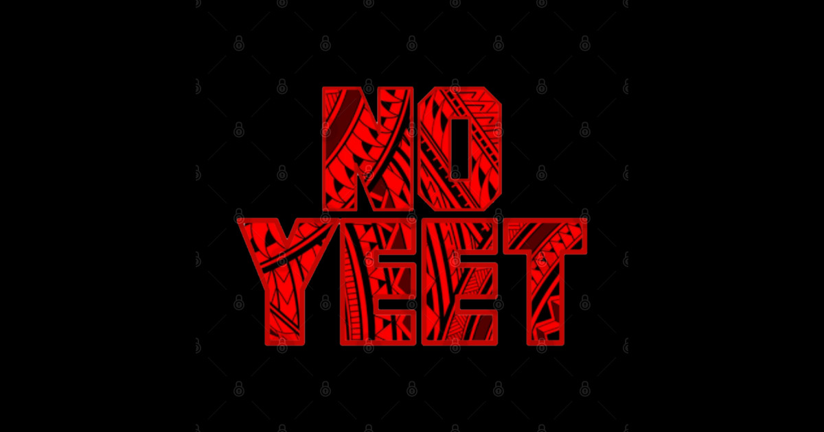 "No Yeet" - Wrestling - Sticker | TeePublic