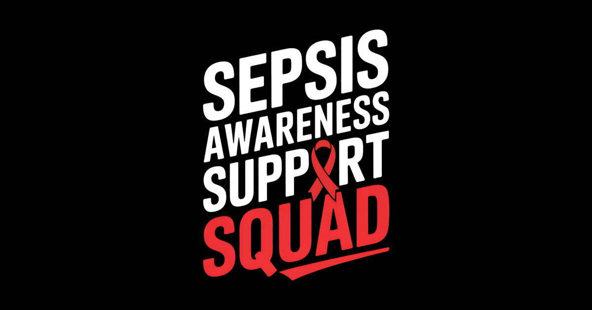 We Wear Red and Black for Sepsis Awareness Support Squad - We Wear Red ...