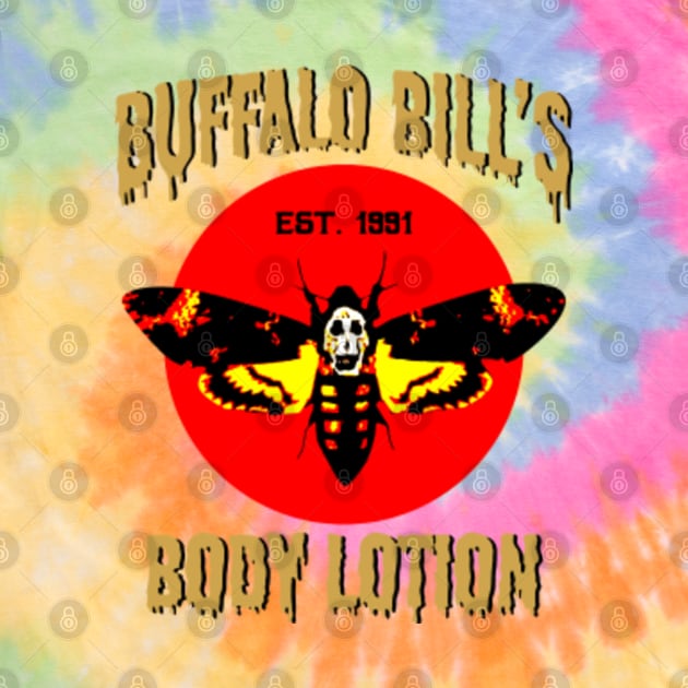 Buffalo Bill's Body Lotion Silence Of The Lambs Tie dye T-shirt sold by ...