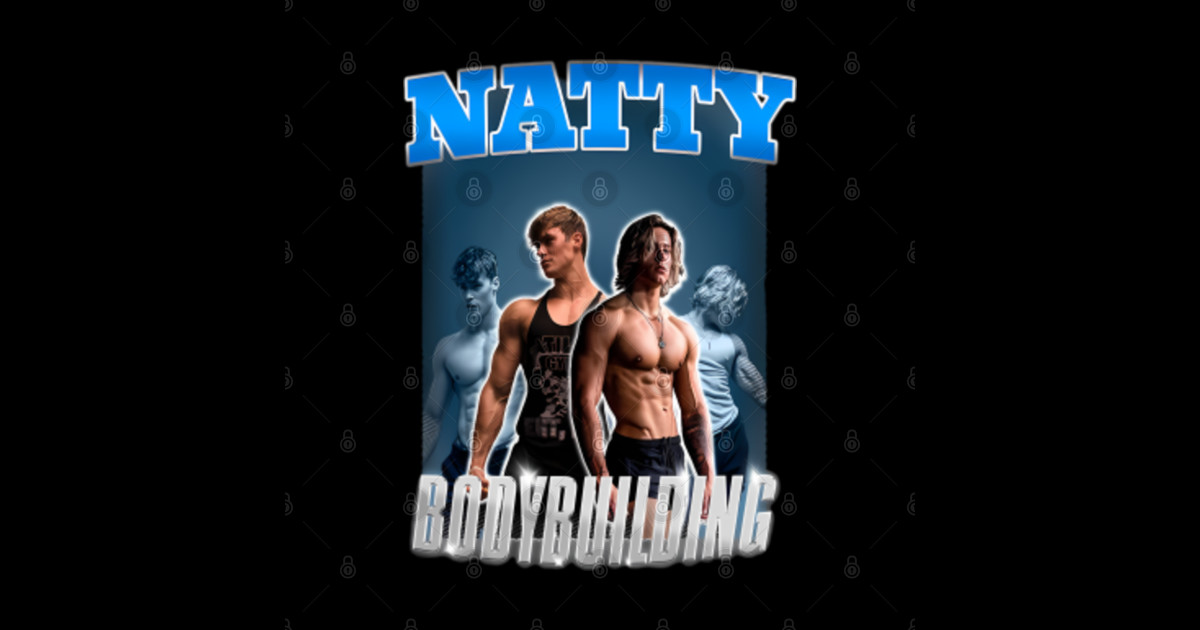 Natty Bodybuilding - Natty - Sticker | TeePublic