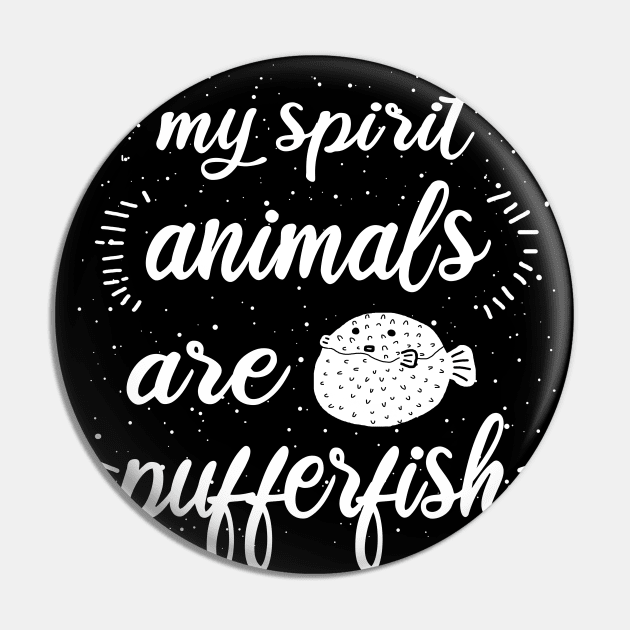 Vintage puffer fish puffer globular fish pun - Pufferfish - Pin | TeePublic