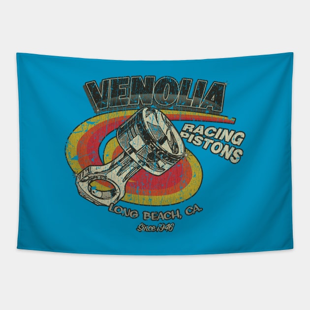 Venolia Racing Pistons 1946 - Racing Engine - Tapestry | TeePublic