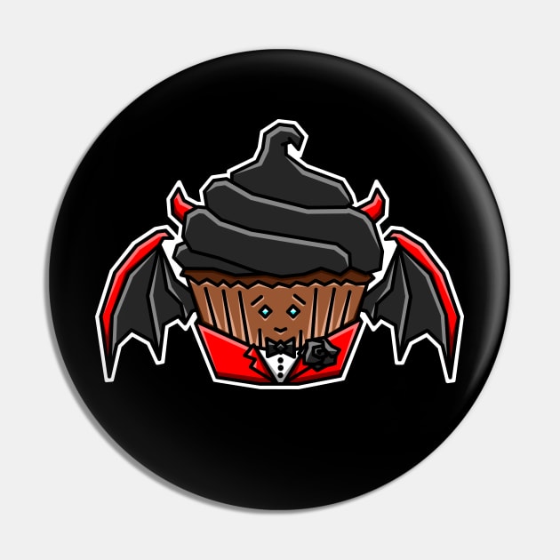 Cute Devil Demon Cupcake - Cursed Junk Food for Halloween - Cupcake ...