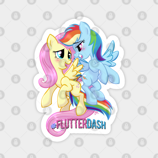 FlutterDash - My Little Pony - Magnet | TeePublic
