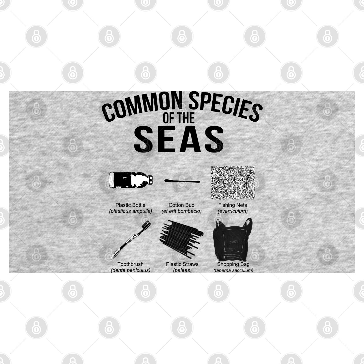 Stop Plastic Pollution Common Species of The Seas - Single Use Plastics ...