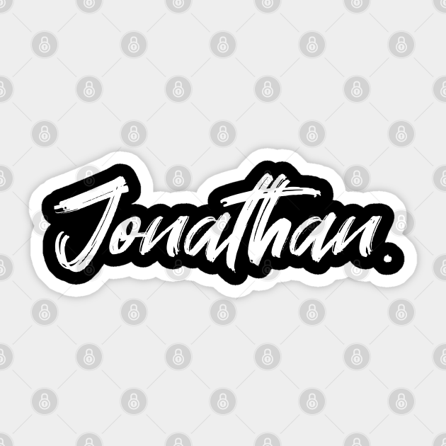 Name Jonathan - Names - Sticker | TeePublic