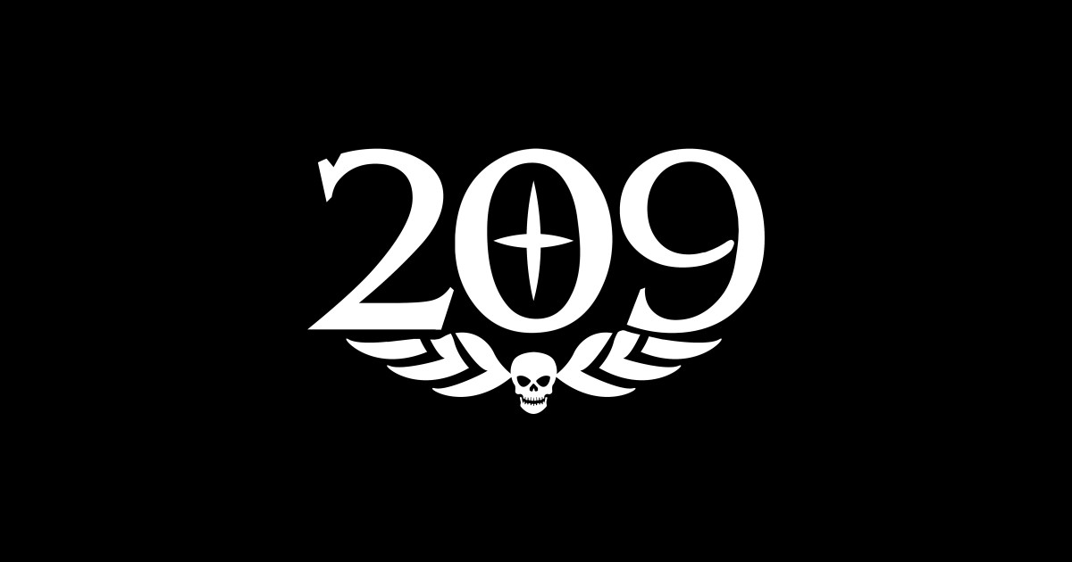 Represent 209 - Stockton - Sticker | TeePublic