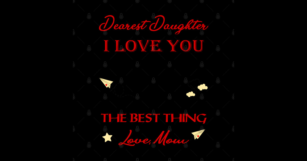 Awesome Dearest Daughter Birthday Mug Graphic Design Gift From Mom ...