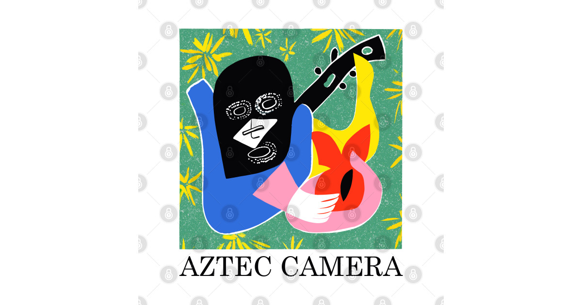 Aztec Camera • Original Fan Tribute Design - Aztec Camera - T-Shirt ...