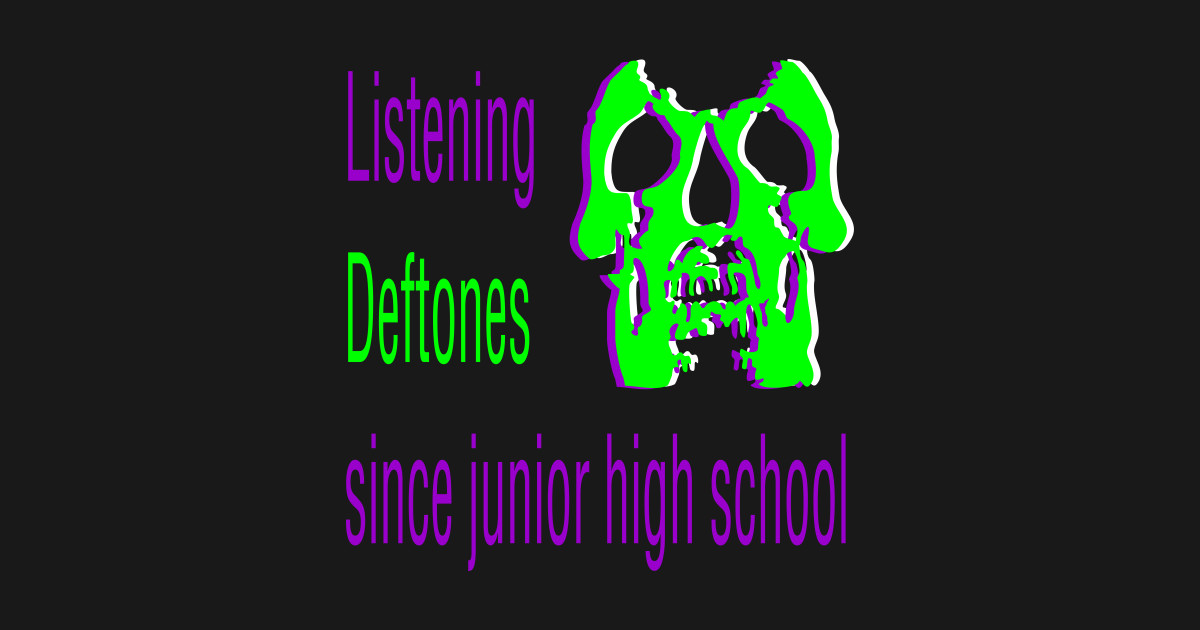 Listening Deftones Minerva - Deftones Band - T-Shirt | TeePublic