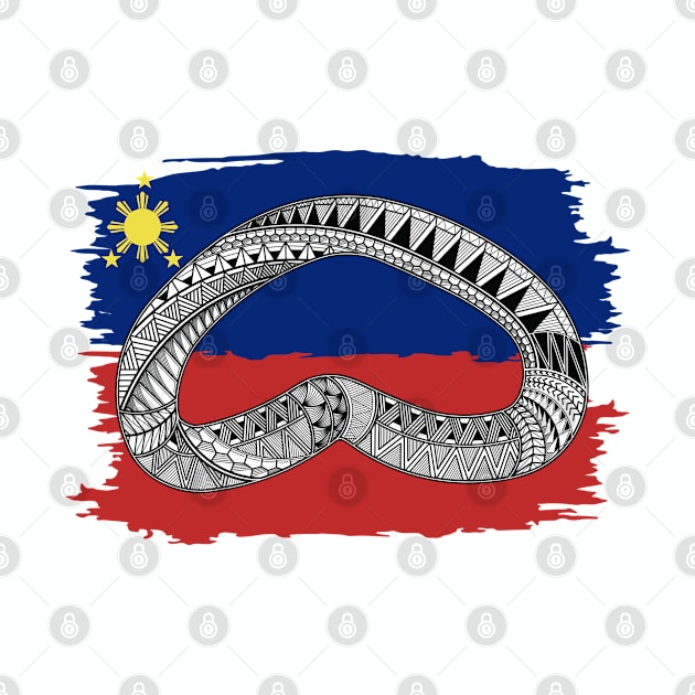 Philippine Flag Tribal line Art / Baybayin word BA - Baybayin - Hat ...