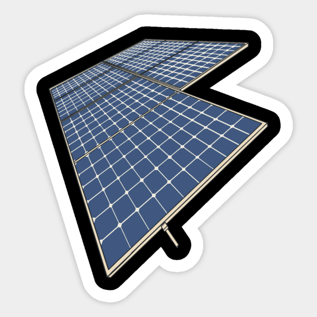 Solar Panels Renewable Energy Solar Panel - Solar - Sticker | TeePublic