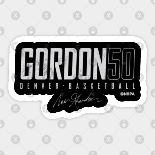Aaron Gordon Denver Elite - Aaron Gordon - Sticker | TeePublic