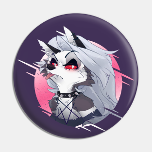 Helluva Boss Loona Pins and Buttons for Sale | TeePublic