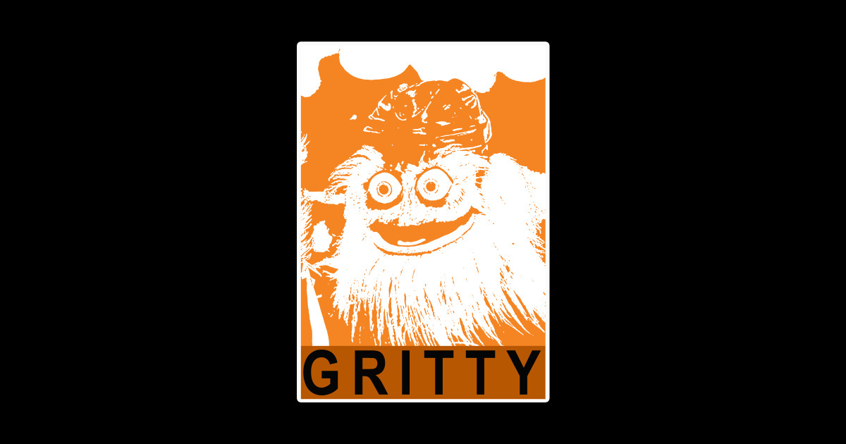 Gritty - Gritty - Sticker | TeePublic