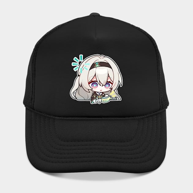 Honkai Star Rail Chibi Firefly 3 - Honkai Star Rail - Hat | TeePublic