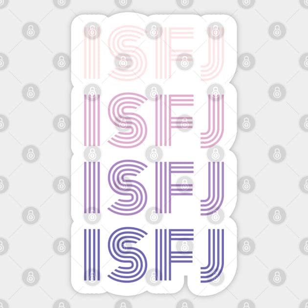 ISFJ MBTI - Isfj - Sticker | TeePublic