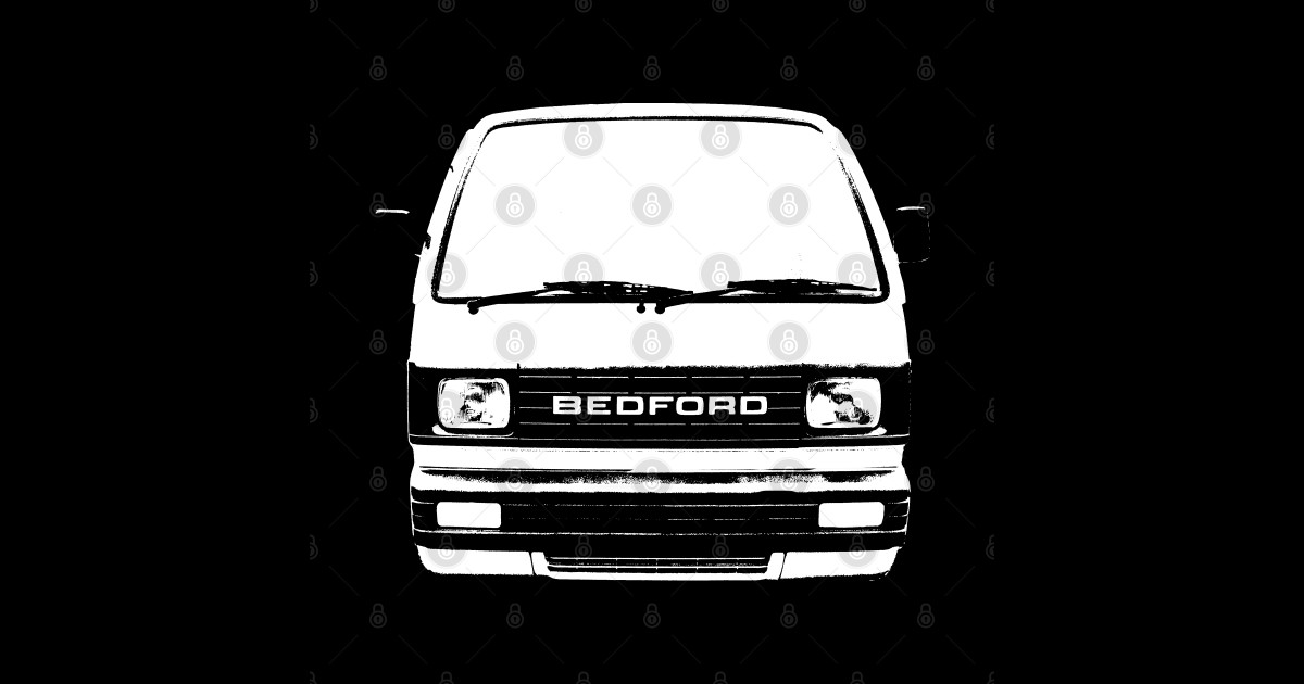 Bedford Rascal 1980s classic microvan monoblock white - Bedford ...