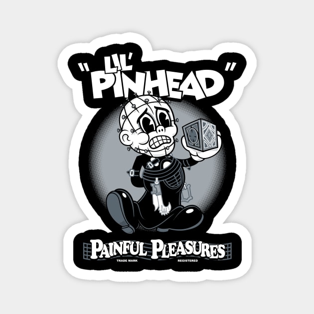 Lil Pinhead - Creepy Cute Vintage Cartoon Horror - Rubberhose - Pinhead ...