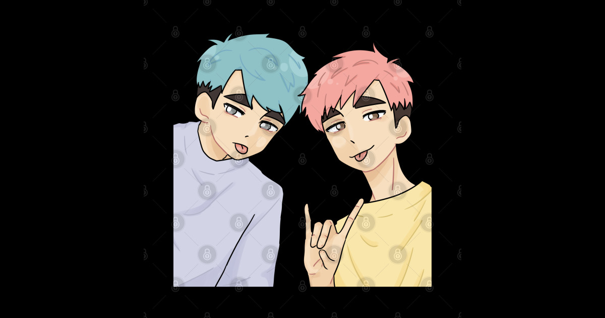 Miya Twins | Twin Devils - Haikyuu - Sticker | TeePublic