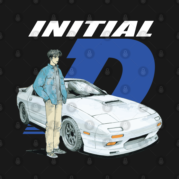 Initial D FC RX7 Stage 1 Drifting - Ryosuke Takahash RedSuns - Initial ...