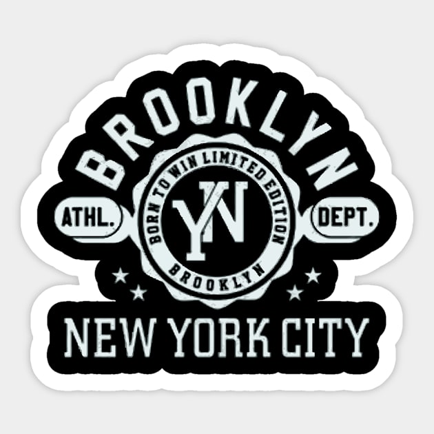 Brooklyn New York City - Brooklyn New York City - Sticker | TeePublic