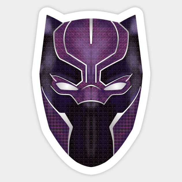 Black Panther Purple Tribal Design Wakanda Forever - Black Panther ...